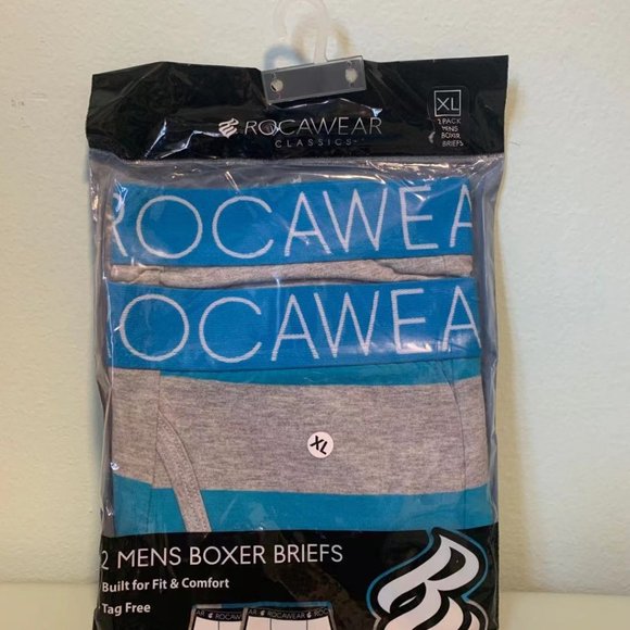 Rocawear | Underwear & Socks | Rocawear Mens Solid Logo 2pack Boxer ...